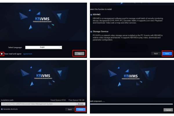Hướng dẫn tải và cài đặt KBOne PC xem camera trên máy tính